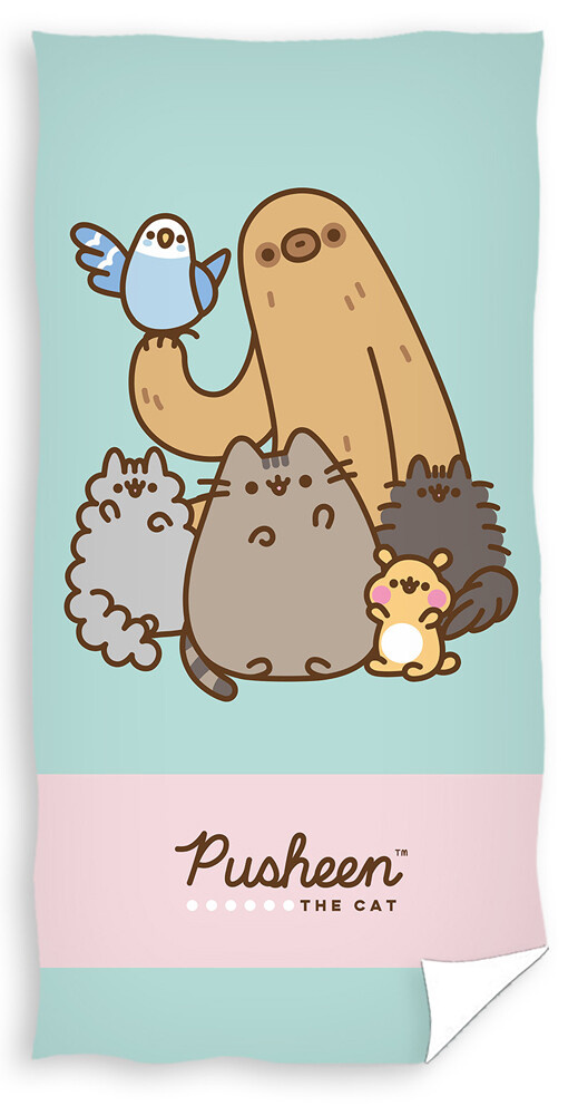 Dětská osuška Kočička Pusheen Gund Stromy Pip Bo a Cheek - Dokonalý domov