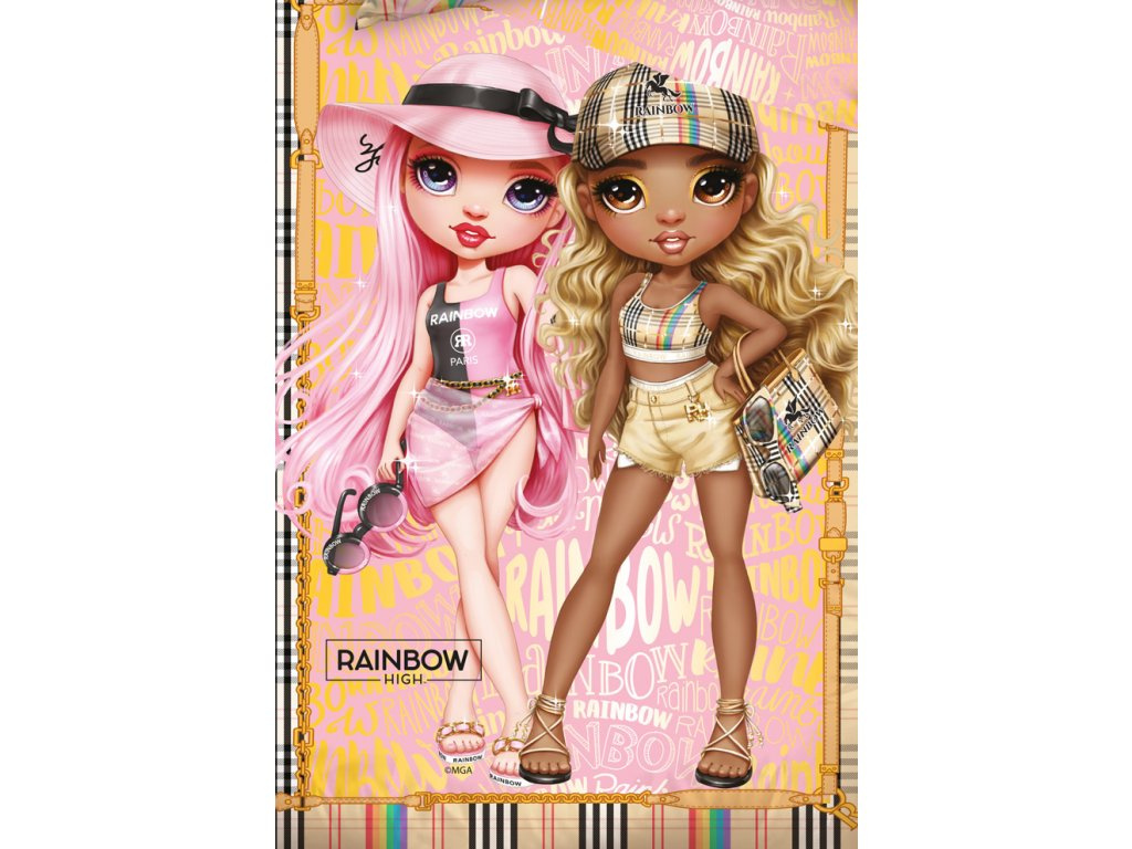 Dětské povlečení Panenky Rainbow High Beach Party - Dokonalý domov